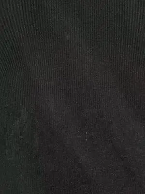 Maje Rib-knit Open-waist Mini Dress