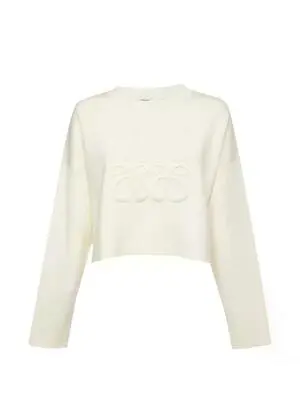 Loewe Anagram Cropped Jumper