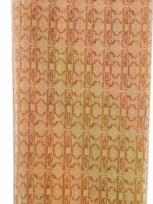 Roberto Cavalli Logo-print Silk Scarf