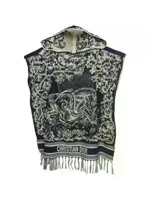 Dior Toile De Jouy Poncho