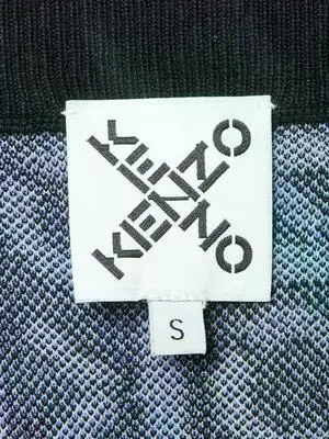 Kenzo Logo Jacquard Zip-up Jacket