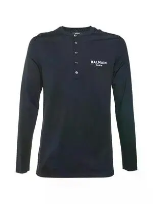Balmain Embroidered Logo T-shirt