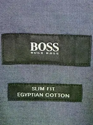 BOSS Long-sleeved Cotton Shirt