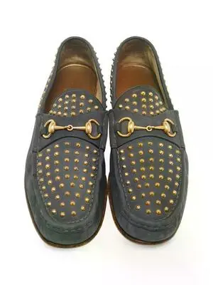 Gucci Horsebit Studded Loafers