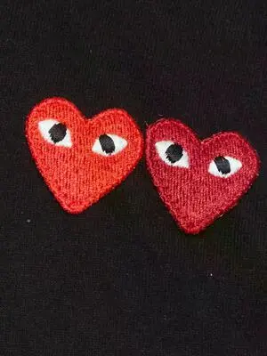 Comme Des Garçons Play Heart Embroidered T-shirt