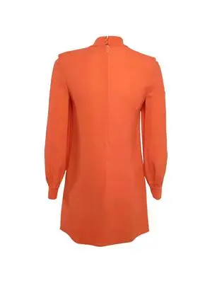 Elisabetta Franchi Draped Neck Mini Dress
