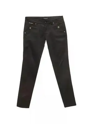 Dolce & Gabbana Cotton Skinny Trousers