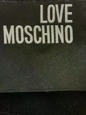 Moschino Slim-fit Trousers With Gold-tone Zip Details