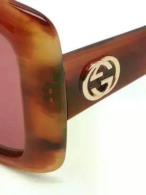 Gucci Interlocking G Squared Sunglasses