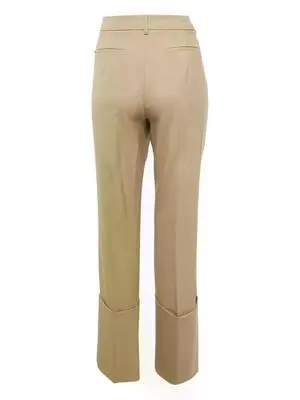 Sportmax Wool Cuffed Trousers
