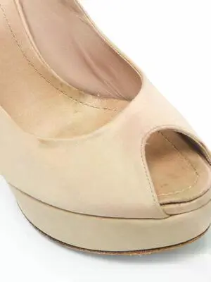 Dior Peep-toe Platform Pumps