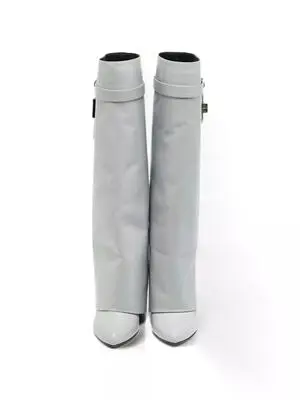 Givenchy Shark Lock Leather Boots