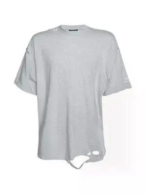Balenciaga Short-sleeve Distressed T-shirt
