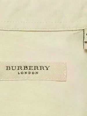 Burberry Piped-trim Chest-pocket Shirt