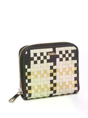 Furla Woven Zip-around Wallet