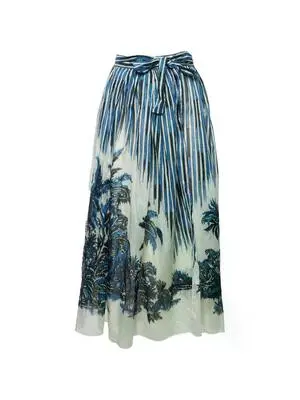 Dior Wrap Midi Skirt