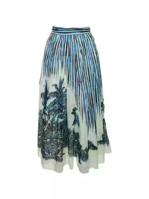 Dior Wrap Midi Skirt