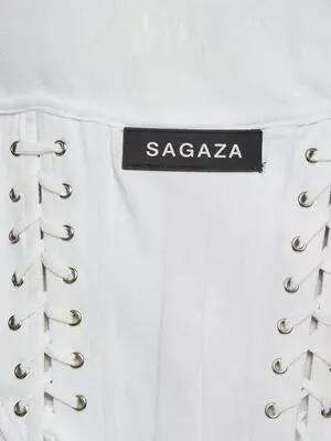 SAGAZA Corset Mini Dress