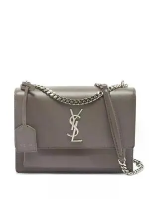 Saint Laurent Medium Sunset Leather Crossbody Bag