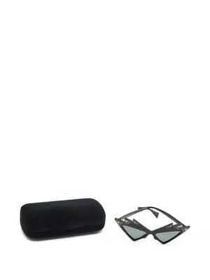 Gucci Crystal-embellished Cat-eye Sunglasses