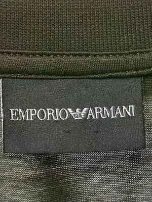 Emporio Armani Zip-up Polo Shirt