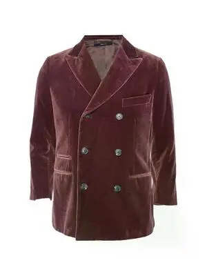 Hermès Double-breasted Velvet Blazer