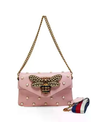 Gucci Broadway Pearly Bee Shoulder Bag