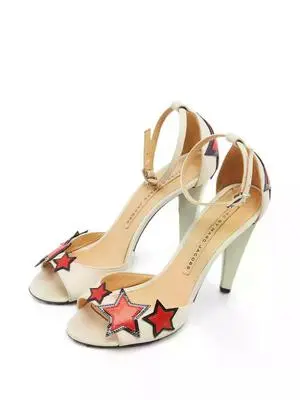Marc Jacobs Star-patch Ankle-strap Sandals