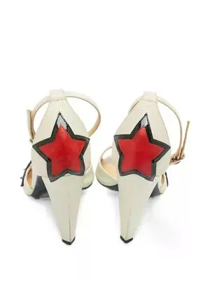 Marc Jacobs Star-patch Ankle-strap Sandals