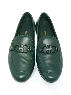 FERRAGAMO Trifoglio Leather Loafers