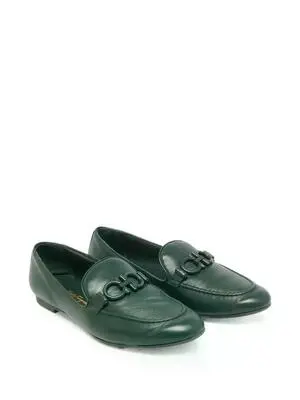 FERRAGAMO Trifoglio Leather Loafers