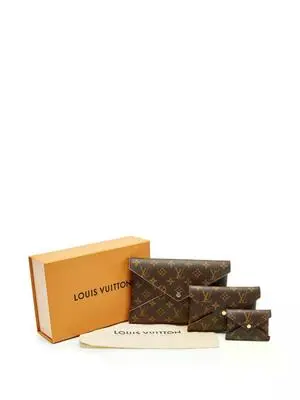 LOUIS VUITTON Kirigami Monogram Pouch Set - Brown