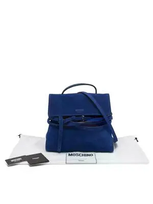 Moschino Suede Mini Bag - Blue