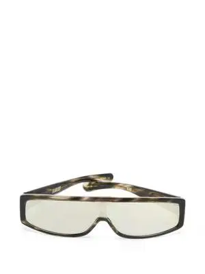 FLATLIST Slice Shield-frame Sunglasses - Brown
