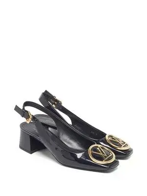 LOUIS VUITTON Madeleine Slingback Heeled Pumps