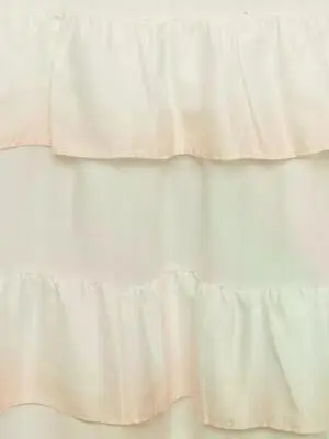 Maje Ralaxy Ombré Silk Maxi Dress With Ruffles