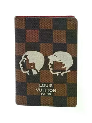 LOUIS VUITTON X Nigo Damier Phriendship Ebene Pocket Organiser - Brown