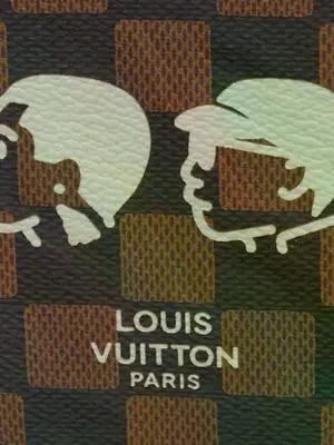 LOUIS VUITTON X Nigo Damier Phriendship Ebene Pocket Organiser