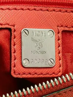 Mcm Elda Tote Bag - Orange