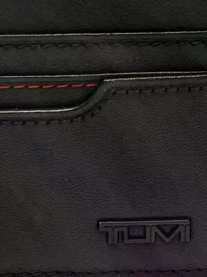 Tumi Logo-plaque Leather Card Holder