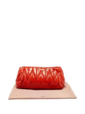 Miu Miu Matelassé Clutch Bag