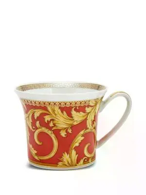 Versace Porcelain Espresso Cup & Saucer