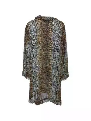 D&G PREOWNED Animal-print Mini Dress