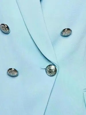 Balmain Light Wool Double-breasted Blazer
