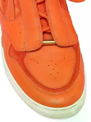 LOUIS VUITTON High Top Leather Sneakers