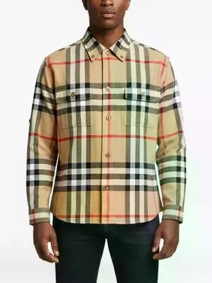Burberry House-check Button-down Shirt