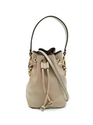 Fendi Gold Tone Bucket Bags