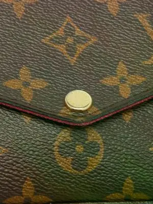 LOUIS VUITTON Monogram Pochette Félicie Shoulder Bag - Brown