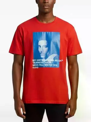 Off-White Bernini Graphic-print Cotton T-shirt