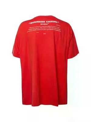 Off-White Bernini Graphic-print Cotton T-shirt